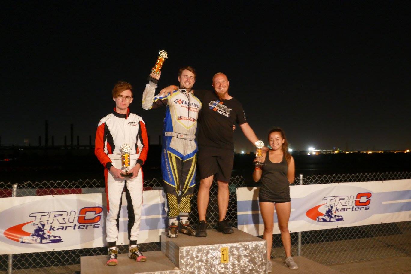 CSK Racing at Tri-C Karters 2017 R8 Finale | CalSpeed Karting